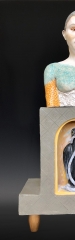 Figurative Ceramic Sculptures - an art studio by Artist Edrian Thomidis
